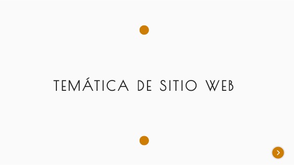 Temática de sitio web | Genially