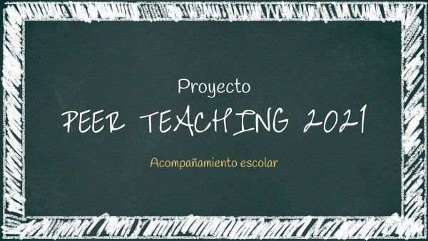 Peer teaching 2021 | Genially