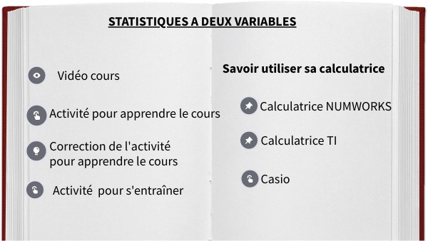 Statistiques à 2 variables 1PRO | Genially