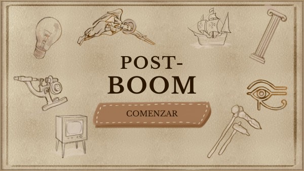 Post Boom | Genially