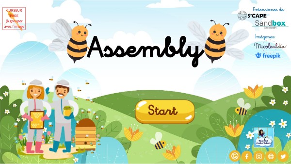Assembly bees | Genially