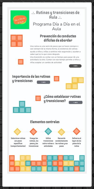 Rutinas y transiciones de aula | Genially