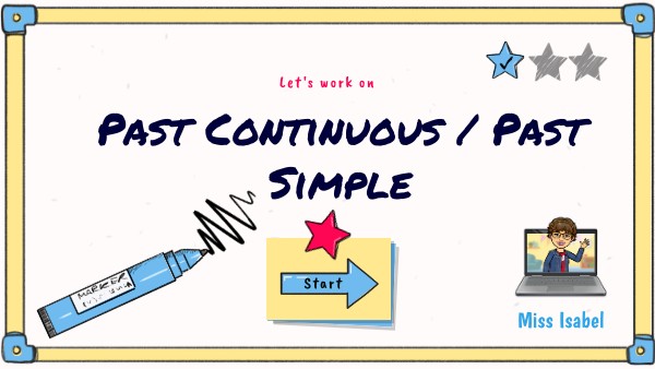 Past Continuous and Past Simple | Genially