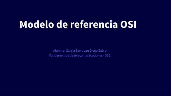 A5.1 Modelo de referencia OSI