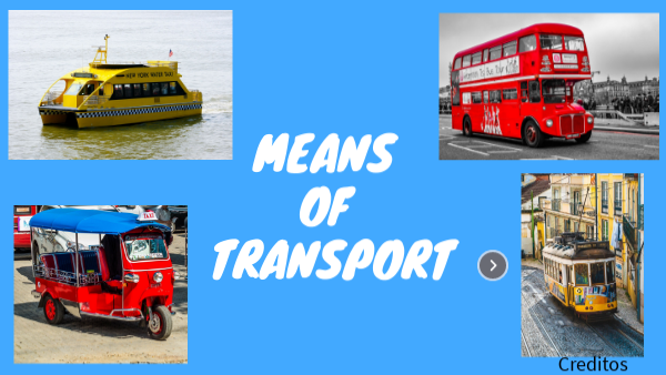 Means of transport 3º