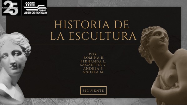 presentacon escultura | Genially