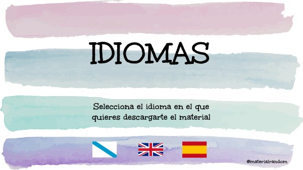 Idiomas | Genially