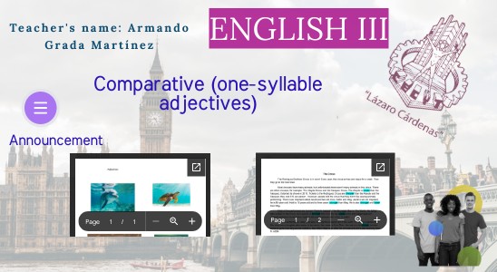 Comparative Adjectives | Genially