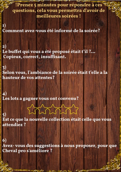 Le questionnaire | Genially