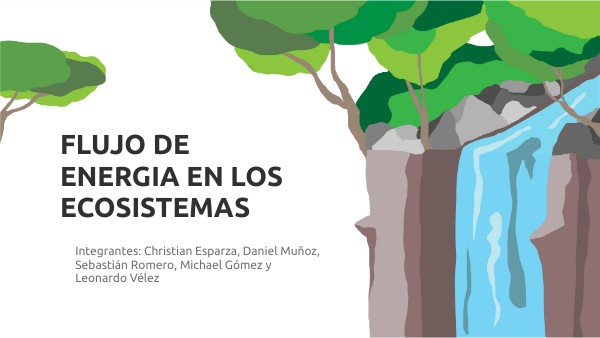 FLUJO DE ENERGIA EN LOS ECOSISTEMAS | Genially