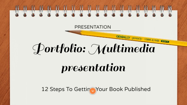Portfolio: Multimedia presentation