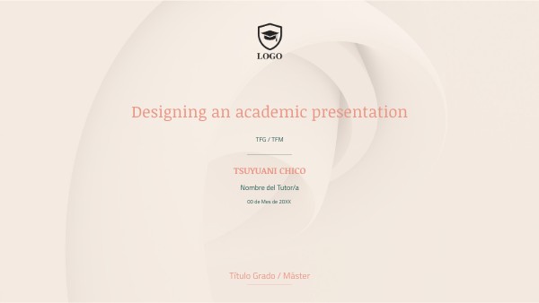 Designing an academic presentation
