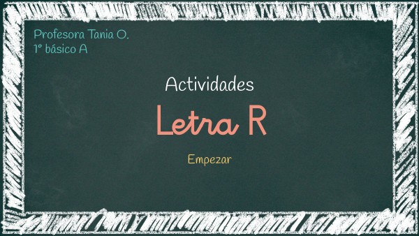 actividades letra R | Genially