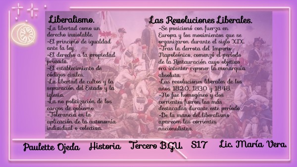 Las Revoluciones Liberales. | Genially