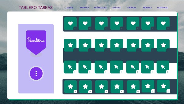 Mi tablero de actividades