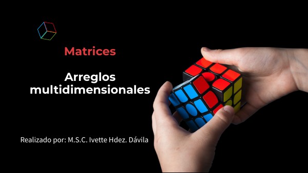 PRESENTACIÓN MATRICES | Genially