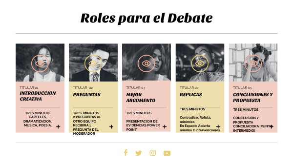 DEBATE VIRTUAL | Genially