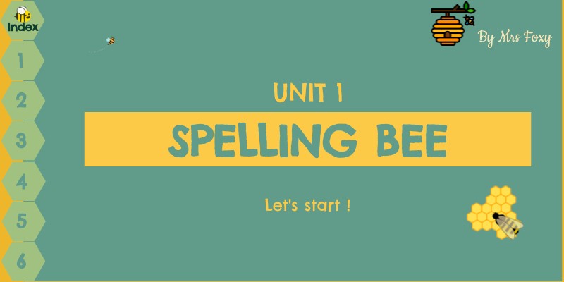 SPELLING BEE | Genially