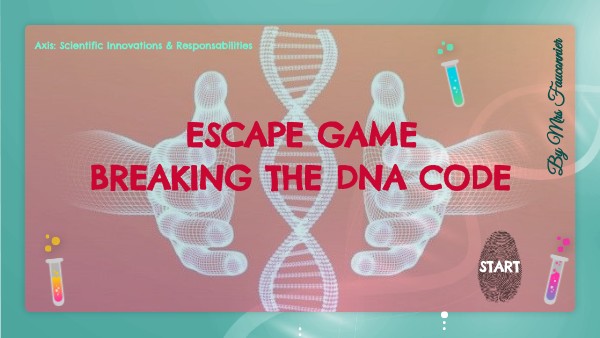 ESCAPE GAME DNA