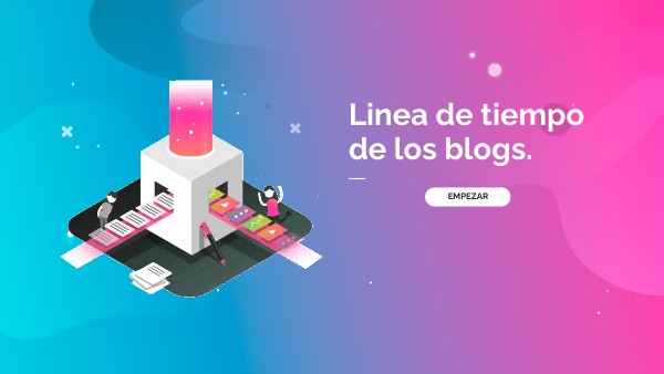 linea de tiempo de los blogs