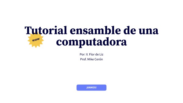 Ensamble de PC | Genially