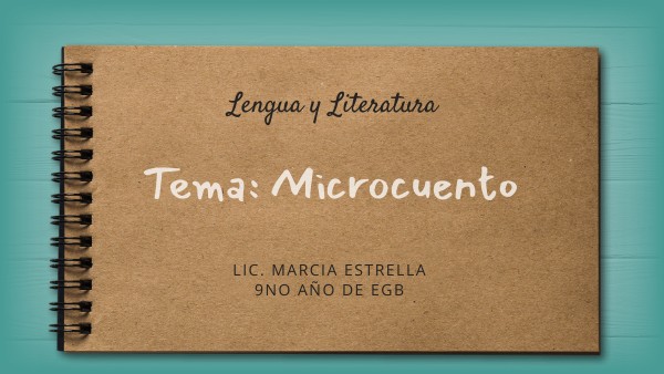9NO. MICROCUENTO | Genially