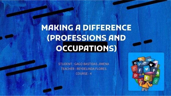 MAKE A DIFFERENCE HISTORIA SEMANA 17