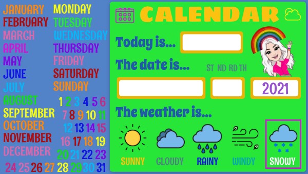 My Calendar | Genially