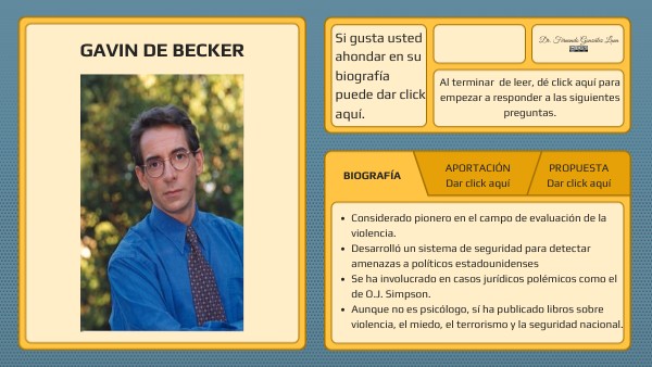 Gavin de Becker | Genially
