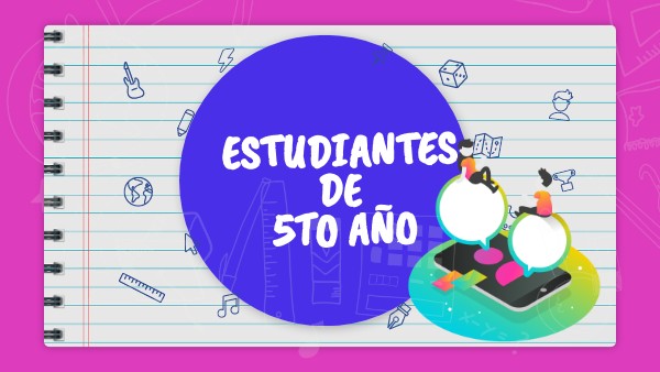 Bienvenida a 5to Año" Escuela Normal"