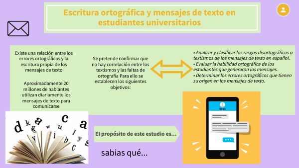 Escritura ortográfica y mensajes de texto en estudiantes universitario