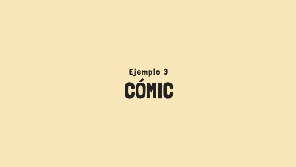 Ejemplo 3 Cómic CVA