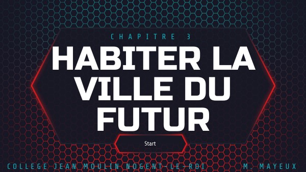 6e Géo 3 Habiter la ville du futur | Genially