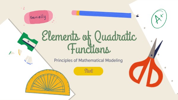 Elements Quadratic Functions M2 (2/4) | Genially