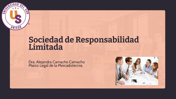 SOCIEDAD DE RESPONSABILIDAD LIMITADA