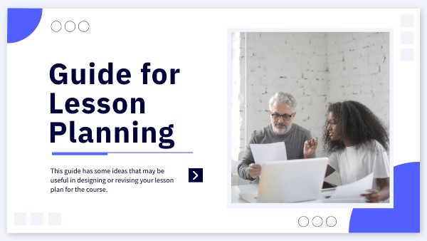 Guide for Lesson Planning | Genially