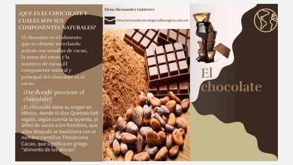 El chocolate