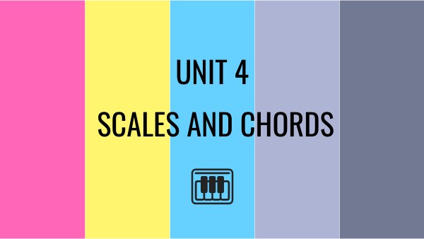 Scales and chords (inglés)