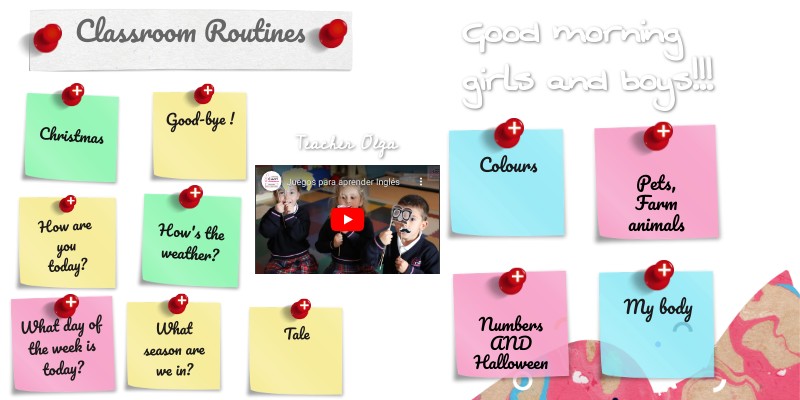 Classroom routines | Genially