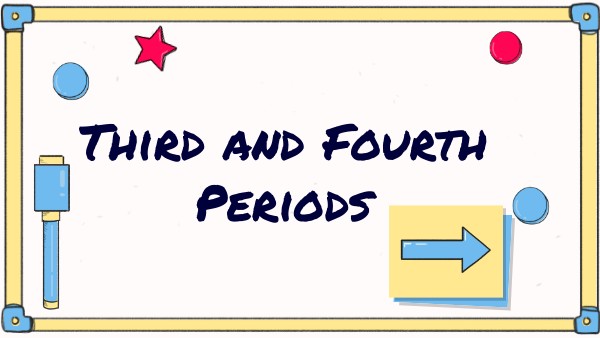 Third and Fourth periods | Genially