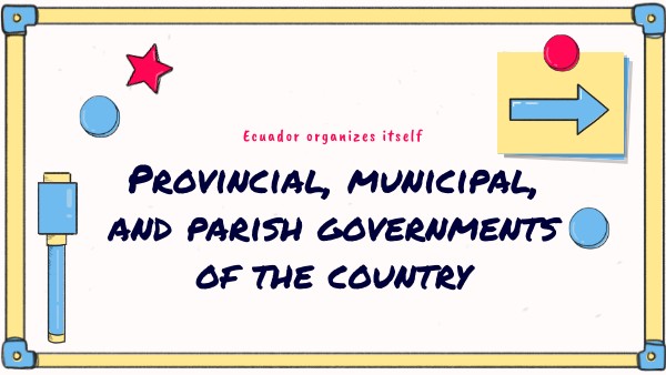 Provincial, municipal, and parish governments of the country | Genially