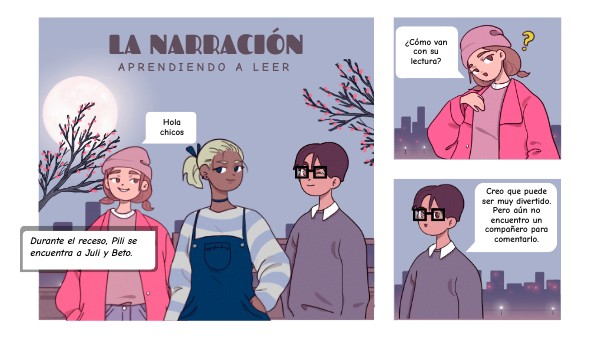 Cómic: Textos narrativos