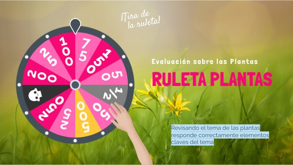 Ruleta de las Plantas BII | Genially