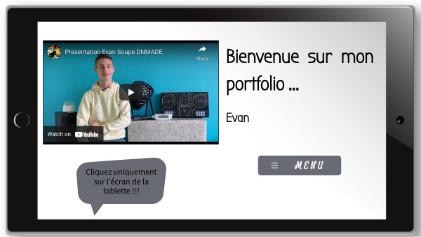 CV interactif DNMADE | Genially