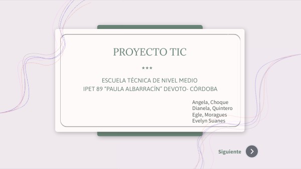 Proyecto TIC