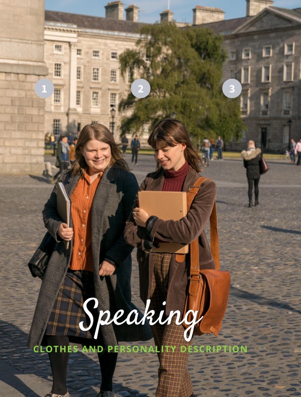 Speaking clothes and personality