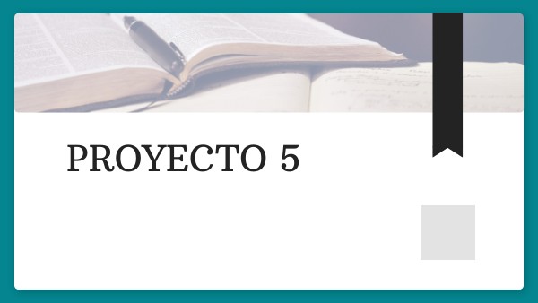 DECIMO PROYECTO 5