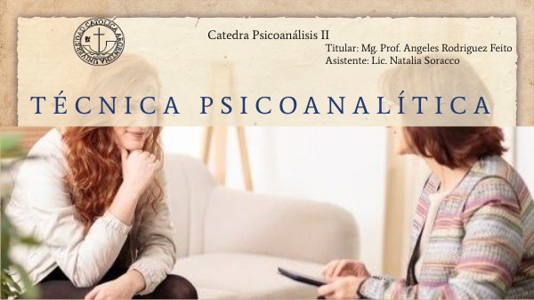 Técnica: Consejos al Medico- PsA II | Genially