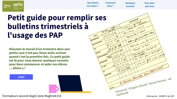 Guide bulletins PAPI