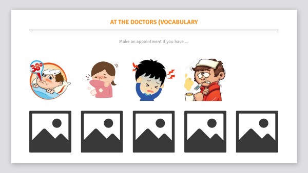 AT THE DOCTOR | Genially